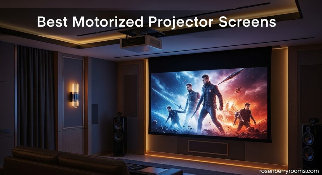 Top 12 Motorized Projector Screens (June 2026)
