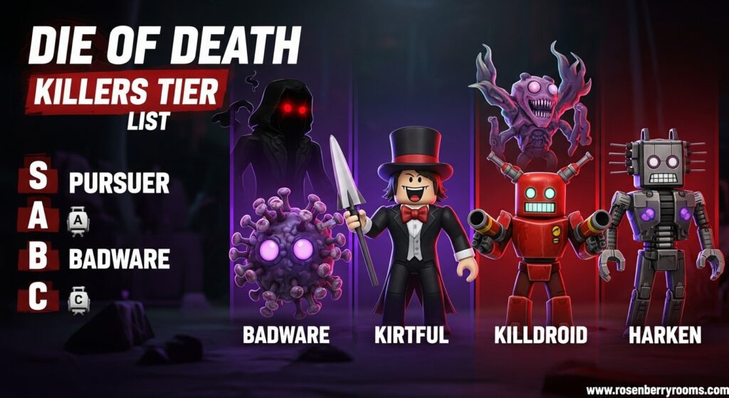 Die of Death Killers Tier List (May 2026) Best Killers