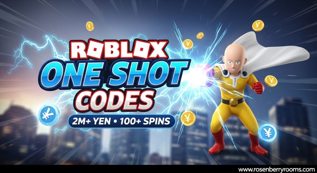 Roblox One Shot Codes (May 2026) 18+ NEW Codes Available