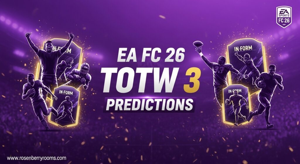 EA FC 26 TOTW 3 Predictions (January 2026) Full Squad & Release Date
