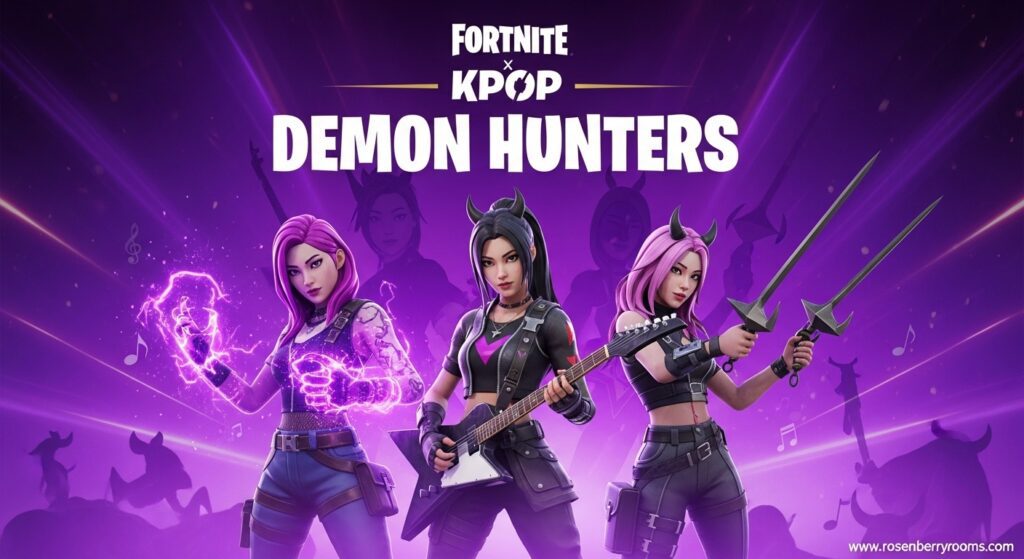 Fortnite KPop Demon Hunters collab (2026) Release Date & Demon Rush