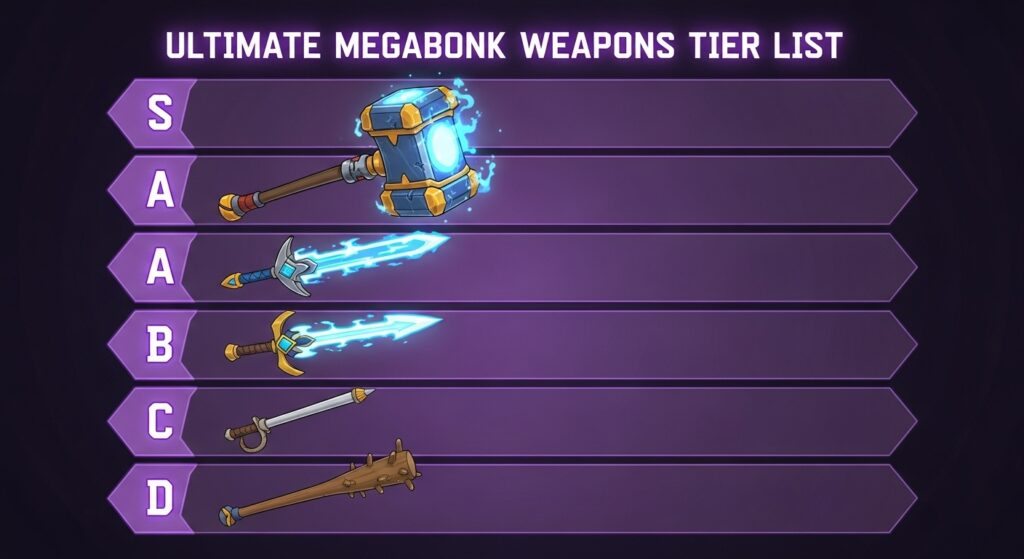 Ultimate Megabonk Weapons Tier List (March 2026 Guide)