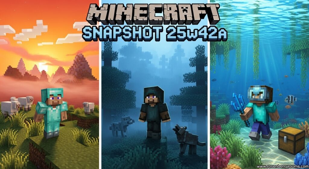 Minecraft Snapshot 25w42a (June 2026) Every New Features