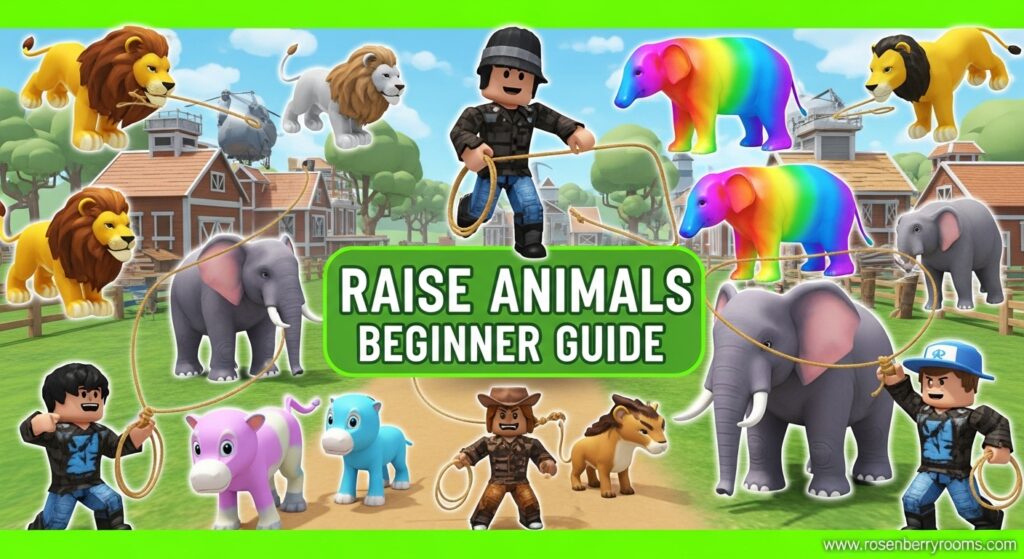 Raise Animals Guide (March 2026) Catch Rare Pets